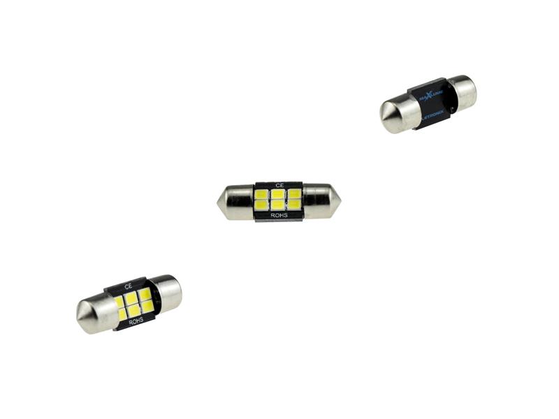 MaXlume® 6x SMD 2835 LED Soffitte 31mm 360LM C3W Sockel 12V 24V