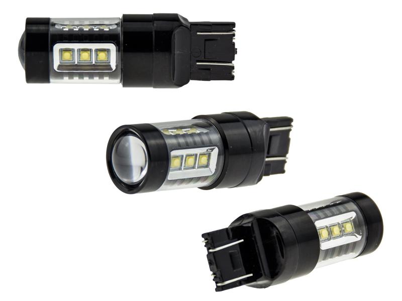 1x 80 Watt LED Leuchtmittel T20 7443 mit Osram-Chip LEDs 6000K